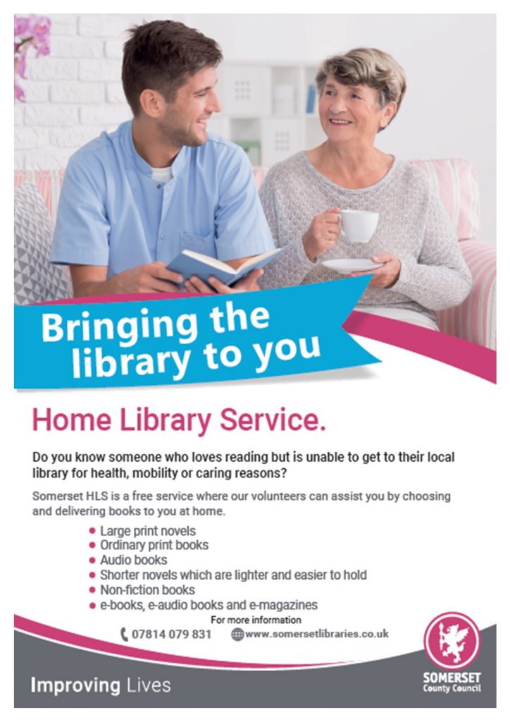Home Library Service - Cannington Parish Council